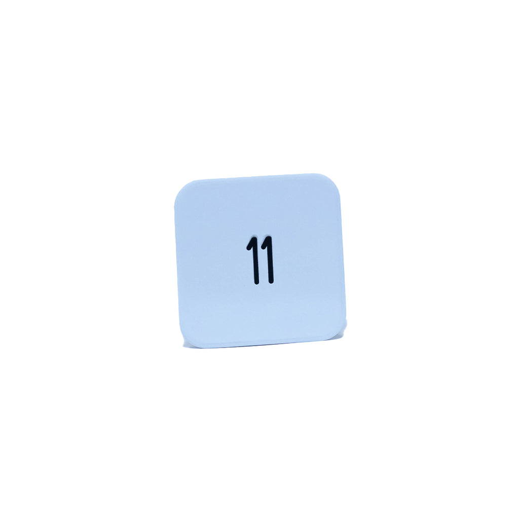 Square Number Plate (20-Pack) – Hollman Parts Store