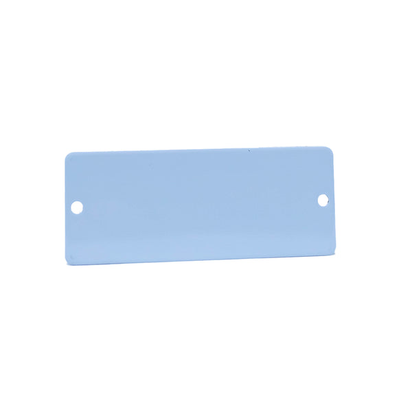 Blank Rectangle Name Plate (50-Pack) – Hollman Parts Store